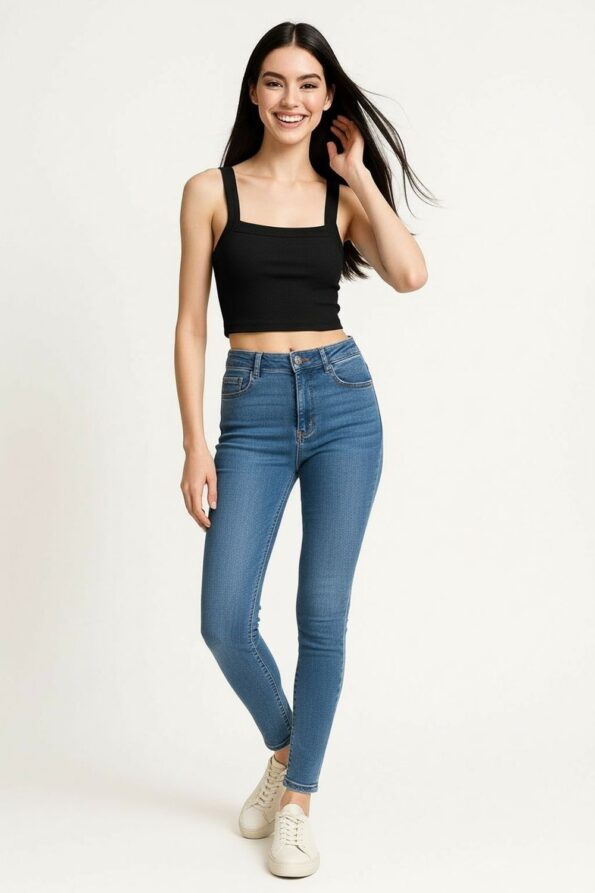 PLAYERA TOP SEAMLESS CORTE RECTO - LAOLA